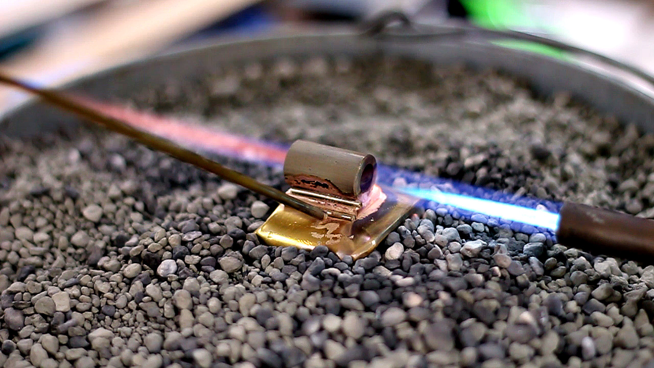 Hardware the Hard Way Part 3 - Brazing Brass | Marginalia