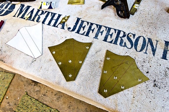 Hardware the Hard Way Part 5 - Brass Rudder Shoes | Marginalia